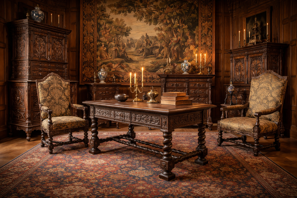 Jacobean Furniture: History of the Jacobean Movement and How to Identi ...